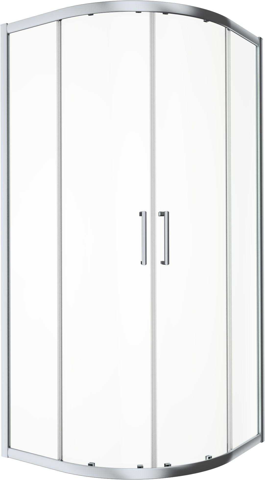 Diamond Framed Quadrant Shower Enclosure 900mm & Raised Tray
