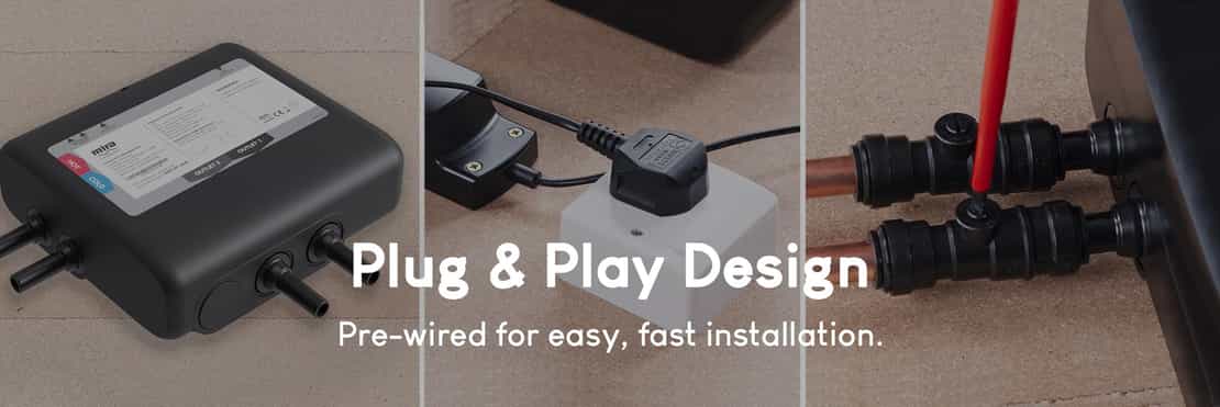 Mira Mode Dual Thermostatic Digital Shower - Ceiling Fed (Gravity ...