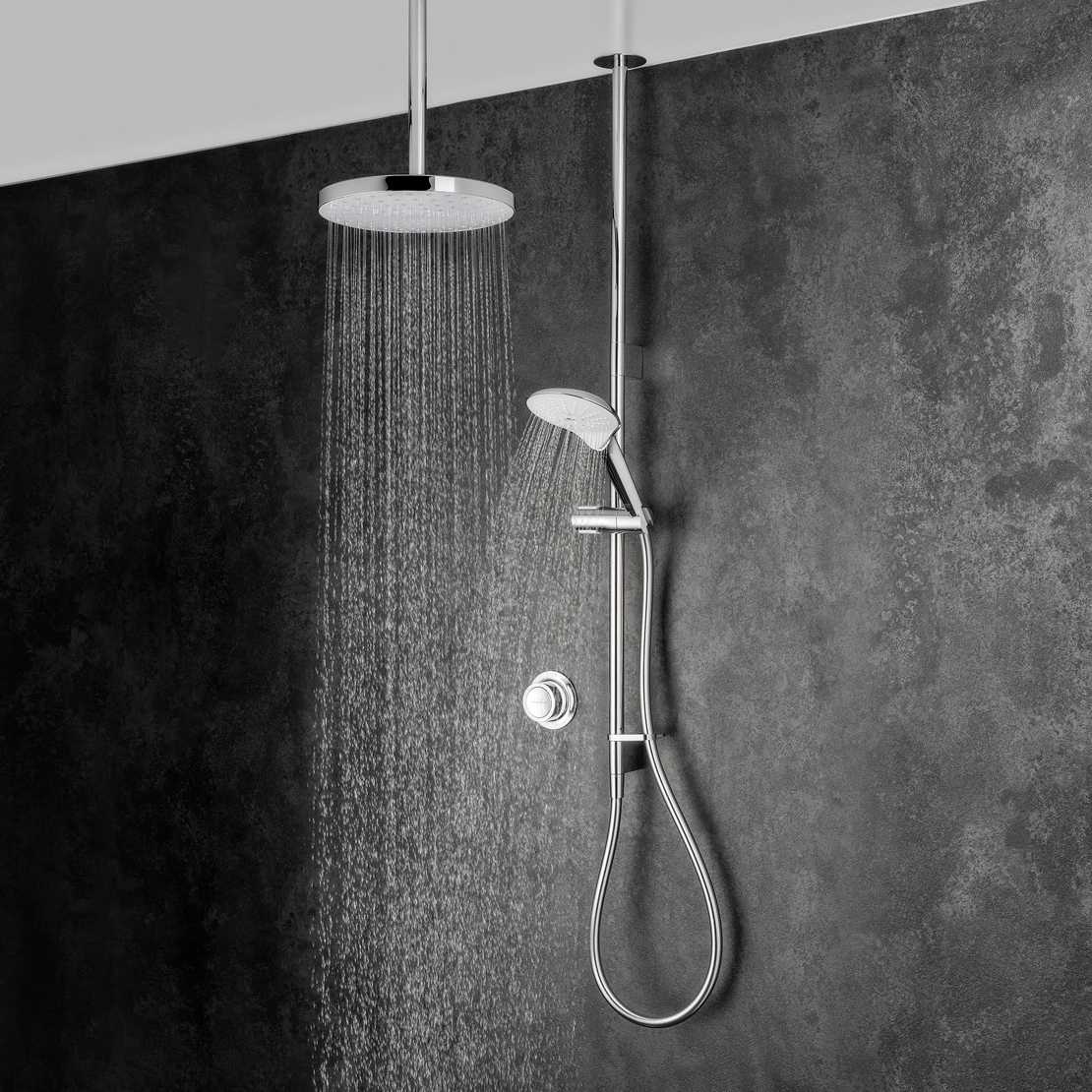 Mira Mode Dual Thermostatic Digital Shower - Ceiling Fed (Gravity ...