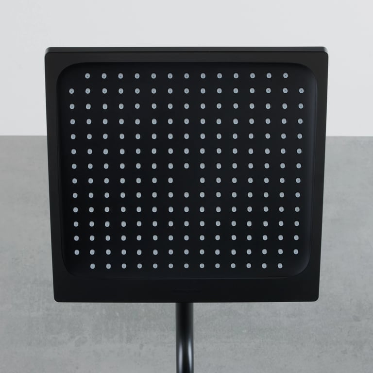 hansgrohe Crometta E 240 EcoSmart Overhead Shower Head Matt Black