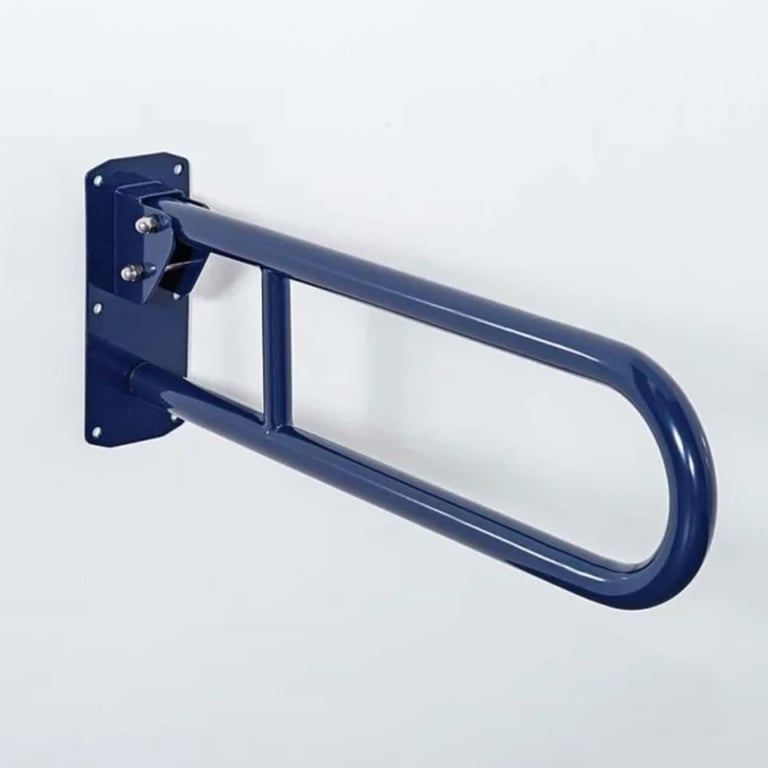 Fitzroy of London Style Hinged Grab Rail Dark Blue 211865/DB