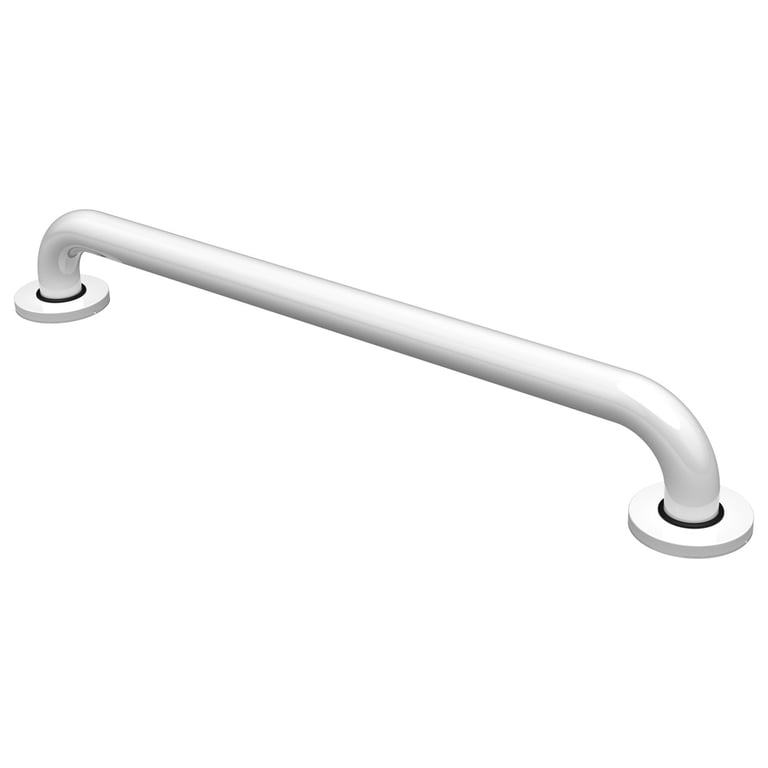 Fitzroy of London Pro Straight Grab Rail White 600mm