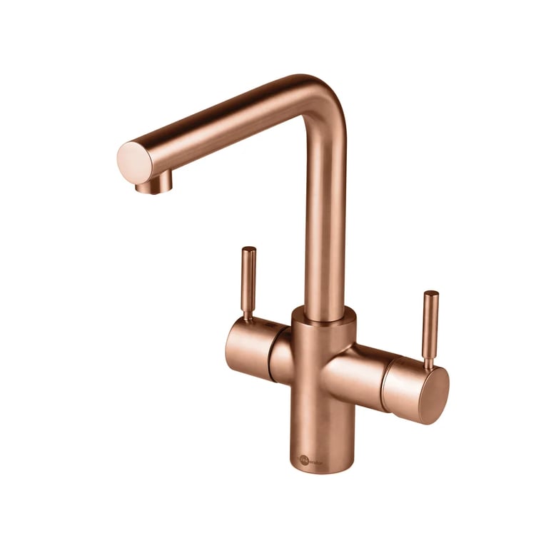 InSinkErator 3-in-1 Copper Hot Water Tap with NeoTank L-Shape