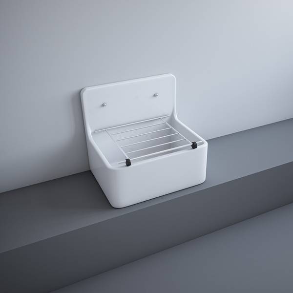 RAK Cleaner’s Single Bowl Fireclay Ceramic Kitchen Sink