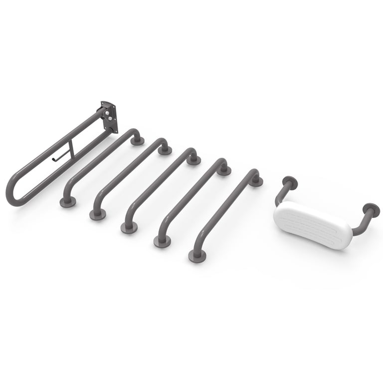 Fitzroy of London Pro Doc M Pack Straight Grab Rails 230004/GY