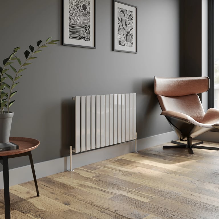 DuraTherm Horizontal Single Flat Panel Designer Radiator - 600 x 1060mm ...