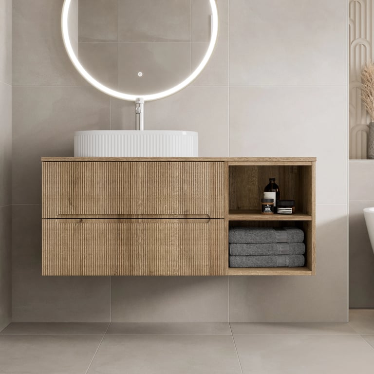 Bathroom Vanity Units – Wall‑Hung, Freestanding & Combo | Plumbworld