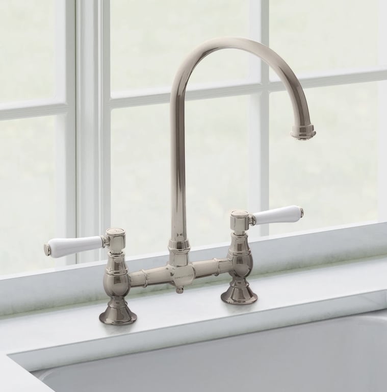 Nickel Kitchen Taps - Plumbworld