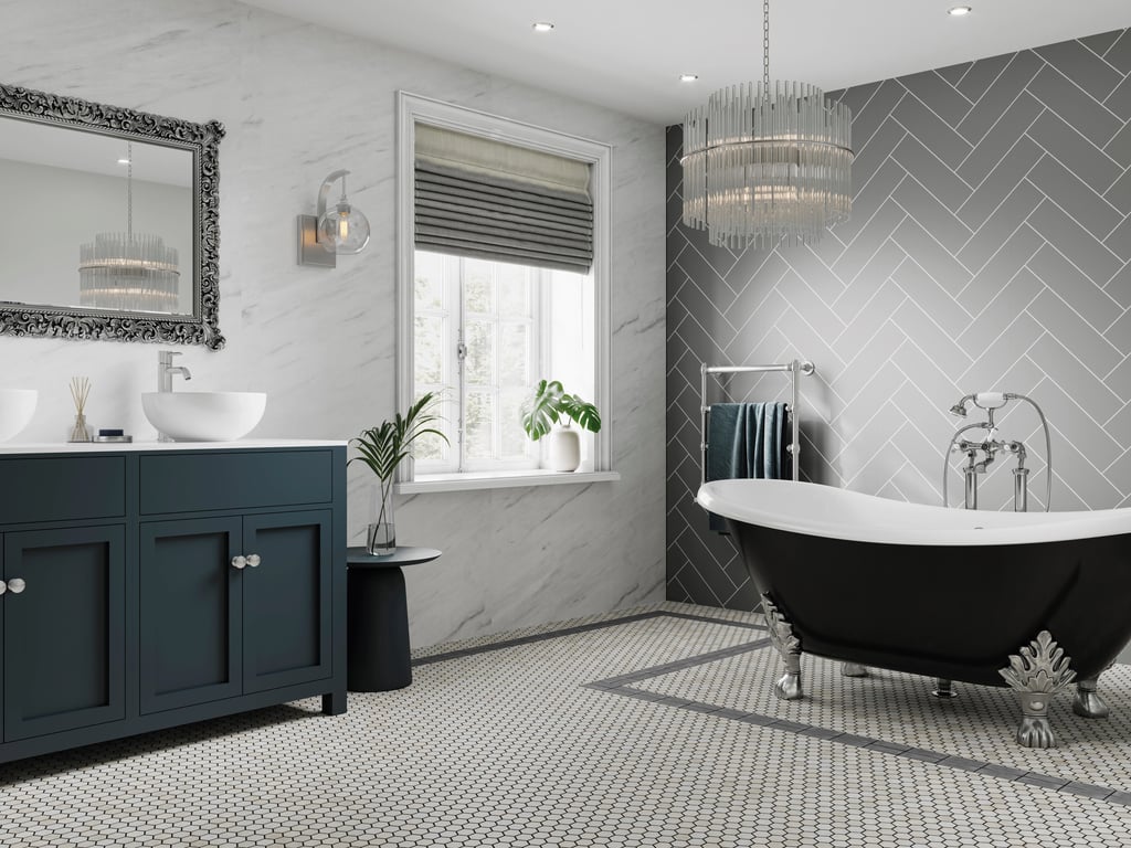 Multipanel Levanto Marble Wall Panel H/L 2400x1200mm