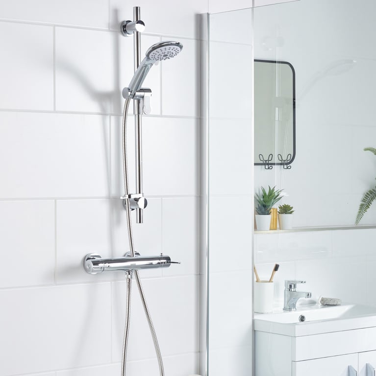 Bristan Design Utility Lever Bar Mixer Shower DUL2 SHXARFF C