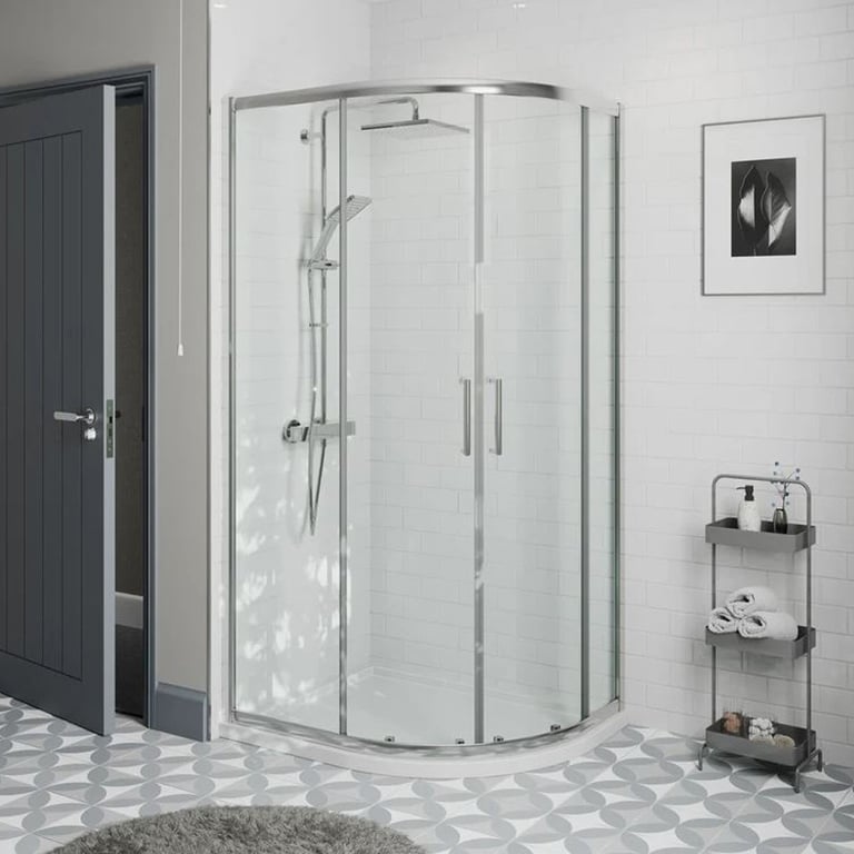 Diamond Offset Quadrant Shower Enclosures - Plumbworld