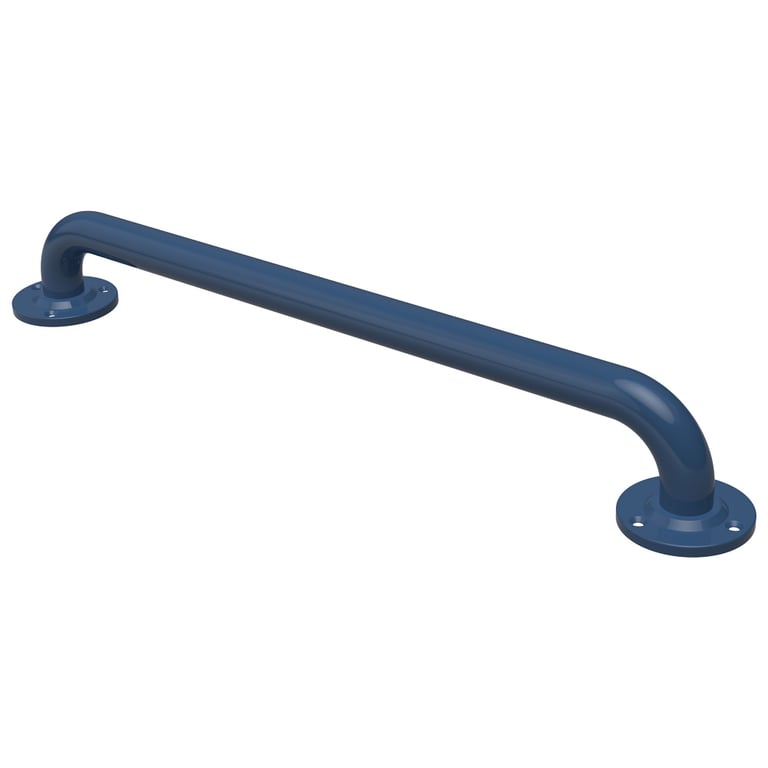 Fitzroy of London Pro Straight Grab Rail Dark Blue 600mm