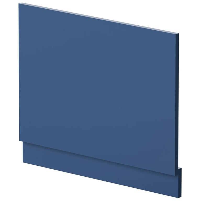Hudson Reed Matt Blue Bath Panel 800mm - End MDF MOF372