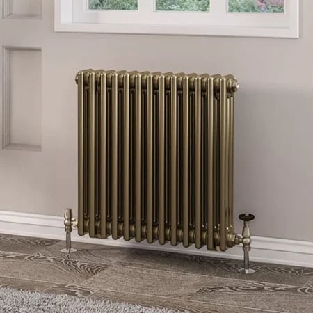 Eastlake Rivassa 600x608mm 3 Column Radiator Bronze
