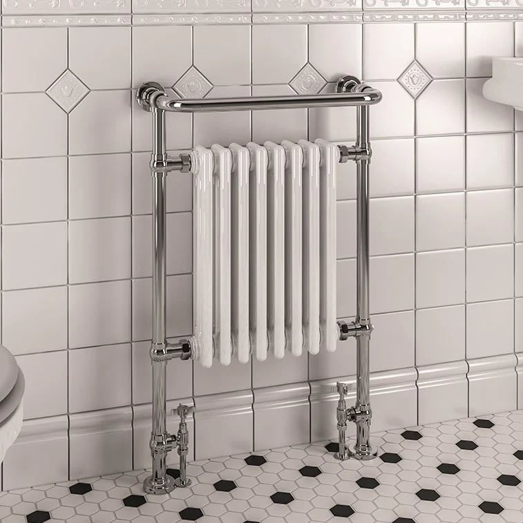 Eastlake Type 10 940 x 600mm Vertical Designer Aluminium Radiator Gloss ...