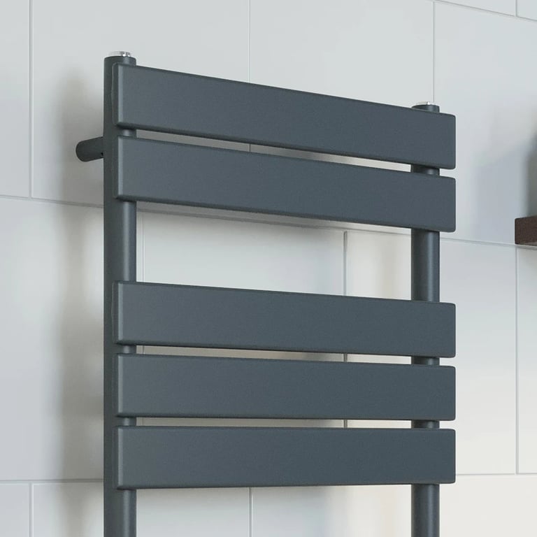 Anthracite Towel Radiators - Plumbworld