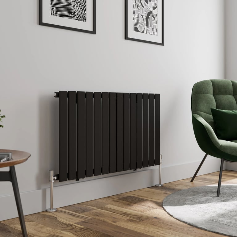 DuraTherm Horizontal Single Flat Panel Designer Radiator - 600 x 1060mm ...