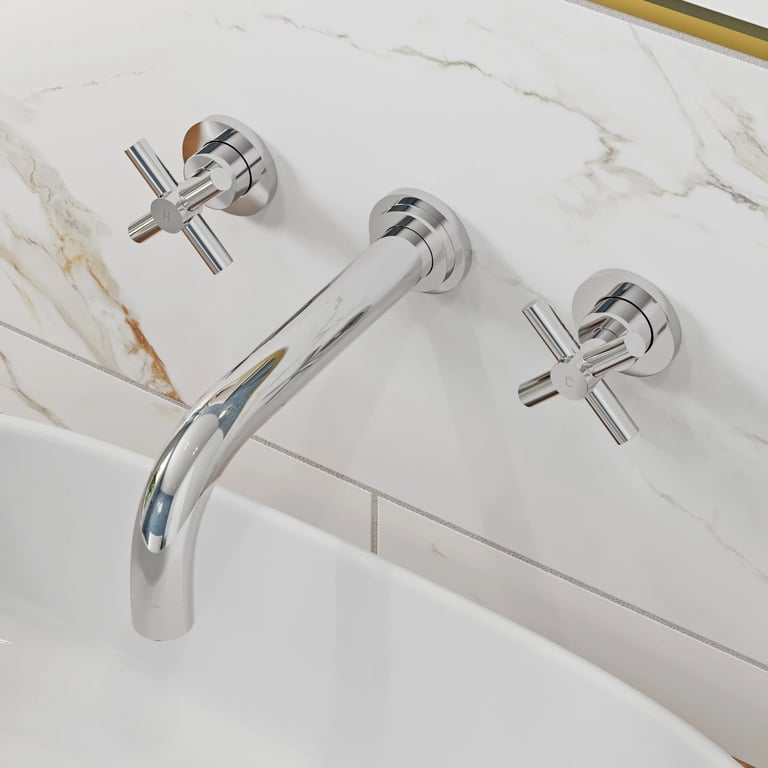 Wall Mounted Basin Taps - Plumbworld