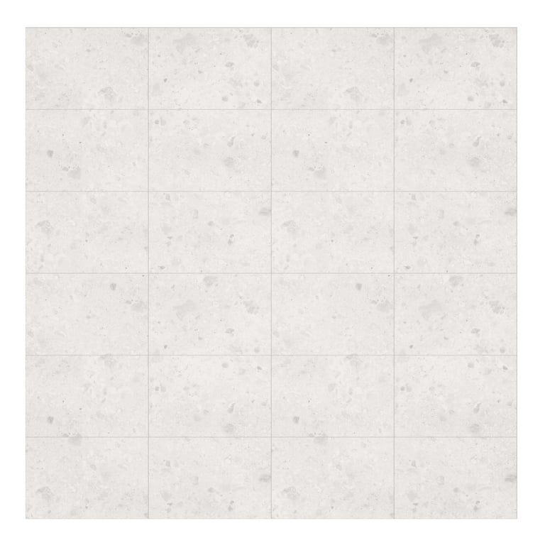 Multipanel White Terrazzo Hydrolock Wall Panel Sample