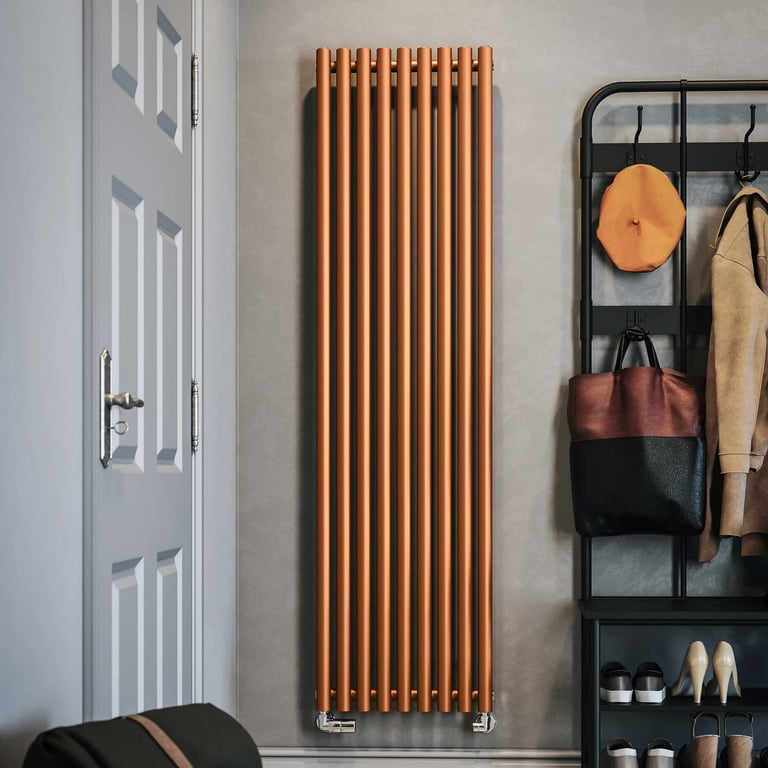 Terma Rolo Room True Copper Designer Radiator 1800 x 480 mm