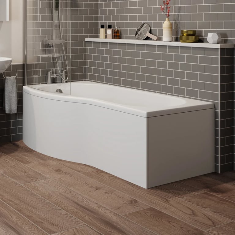P Shaped Bath Panels - Plumbworld