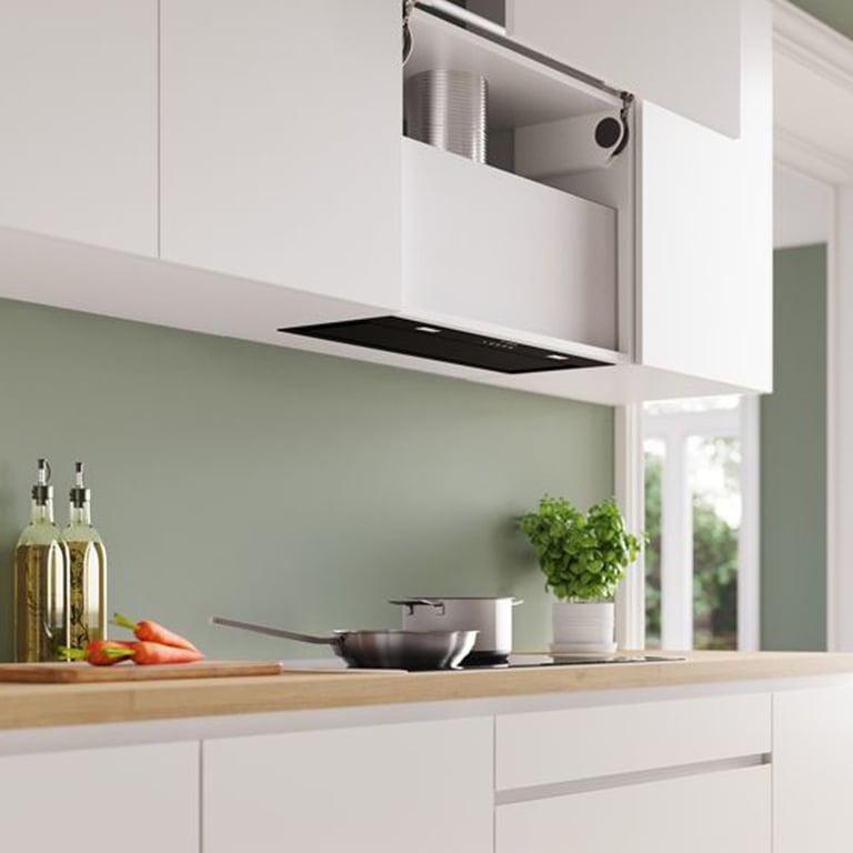 Bosch Series 6 DLN77AC60B 70cm Canopy Cooker Hood Black