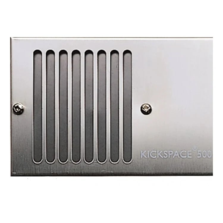 Myson Kickspace 500E / 500 Duo Grille - Brushed Stainless Steel - EBSG500