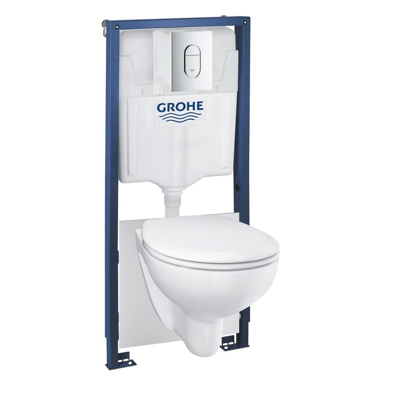 Grohe Rapid SL 5-in-1 Set for WC; 1.13M Pack with Soft Close Seat ...
