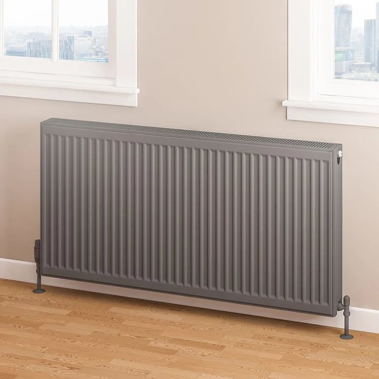 Solaro K2 Type 22 600 x 1200mm Double Panel Radiator, Double Convector ...