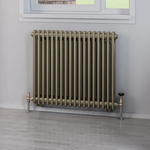 Eastlake Rivassa 600x833mm 2 Column Radiator Bronze