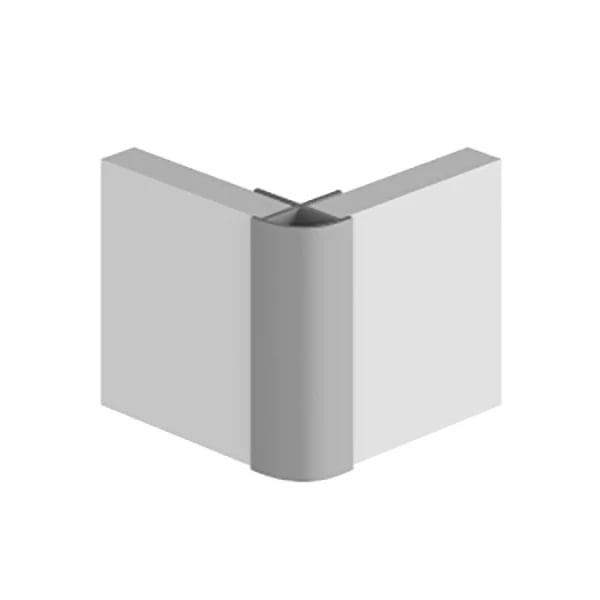 Multipanel Wall Panel External Corner Profile Type B Satin Silver