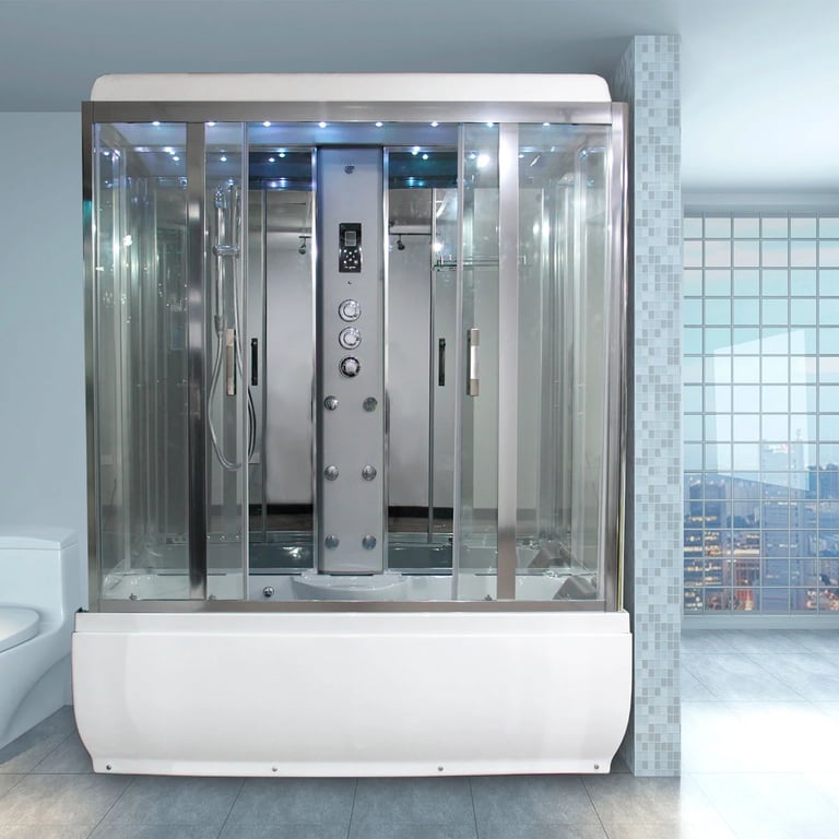 Steam Shower Cabins | Free Delivery & Lowest Price Guarantee - Plumbworld