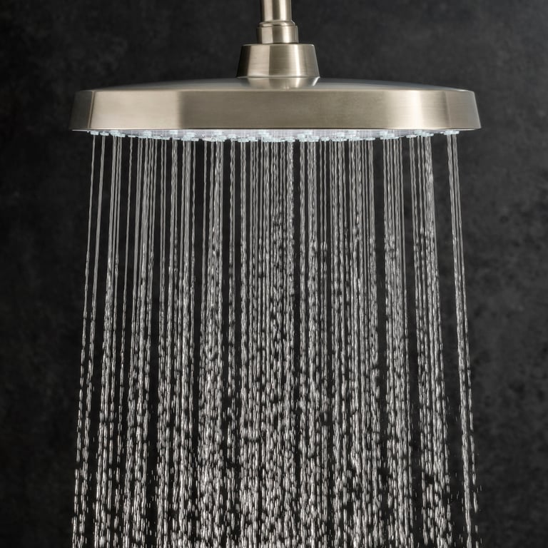 Mira Crisp Rain Shower Head Brushed Nickel - 36319W-BN