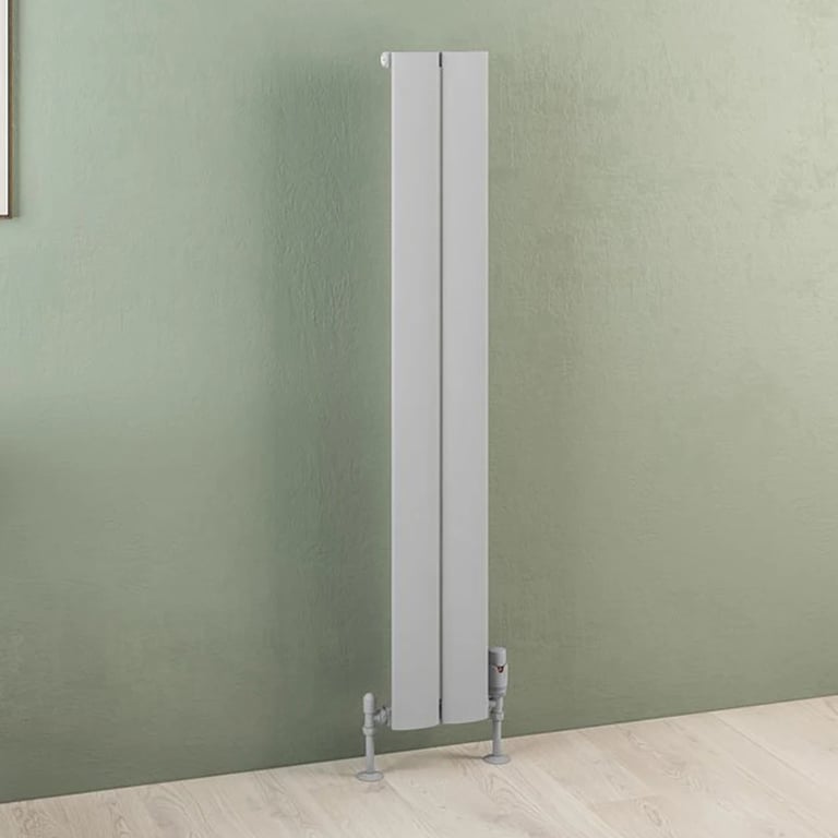 Solaro Malmesbury Single Panel 1200 x 185mm Vertical Designer Aluminium ...