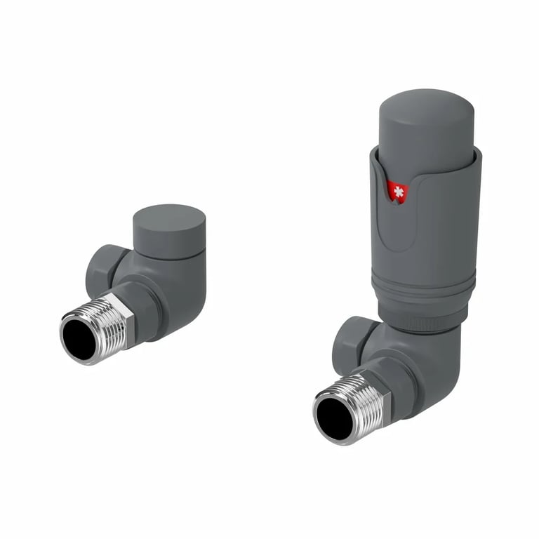 Grey Radiator Valves