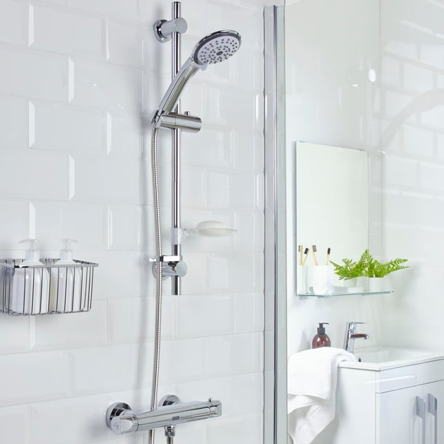 Bristan Artisan Thermostatic Fast Fit Bar Mixer Shower - AR2 SHXMTFF C