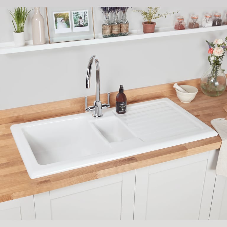 Ceramic Kitchen Sinks - Plumbworld