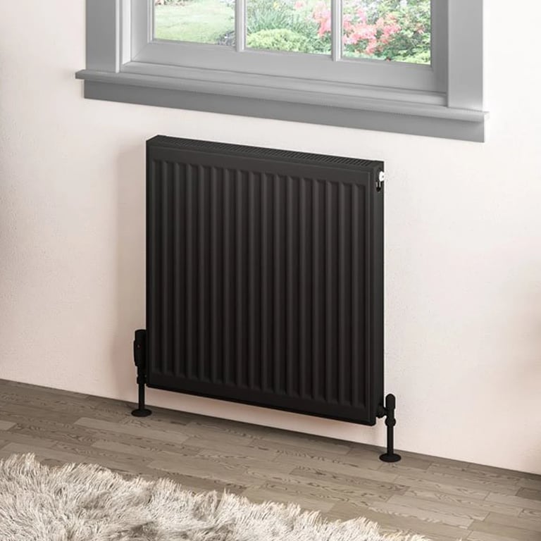 Solaro K1 Type 11 600 x 600mm Single Panel Radiator, Single Convector ...