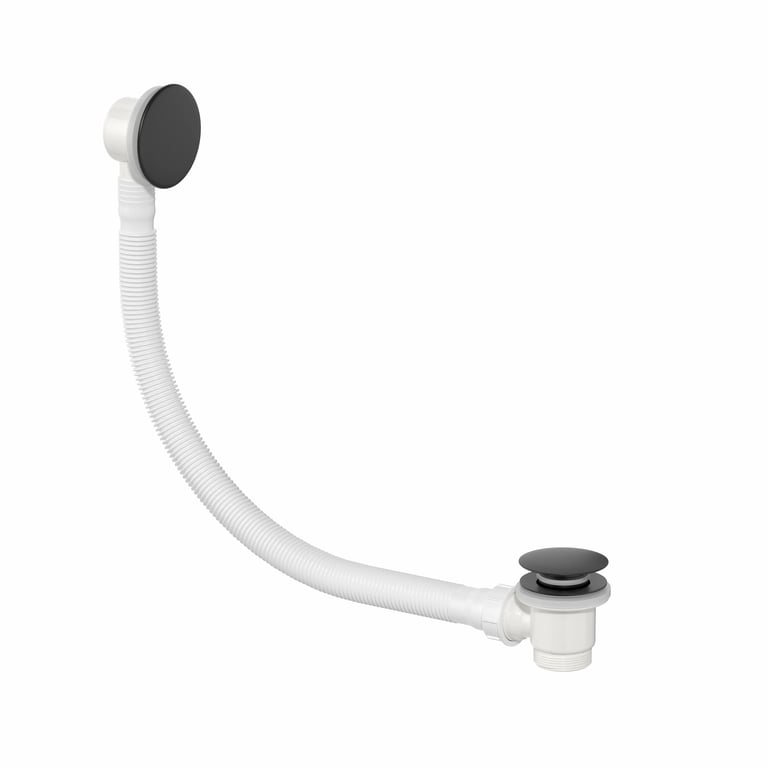 Architeckt Pop Up Bath Waste and Overflow - Black