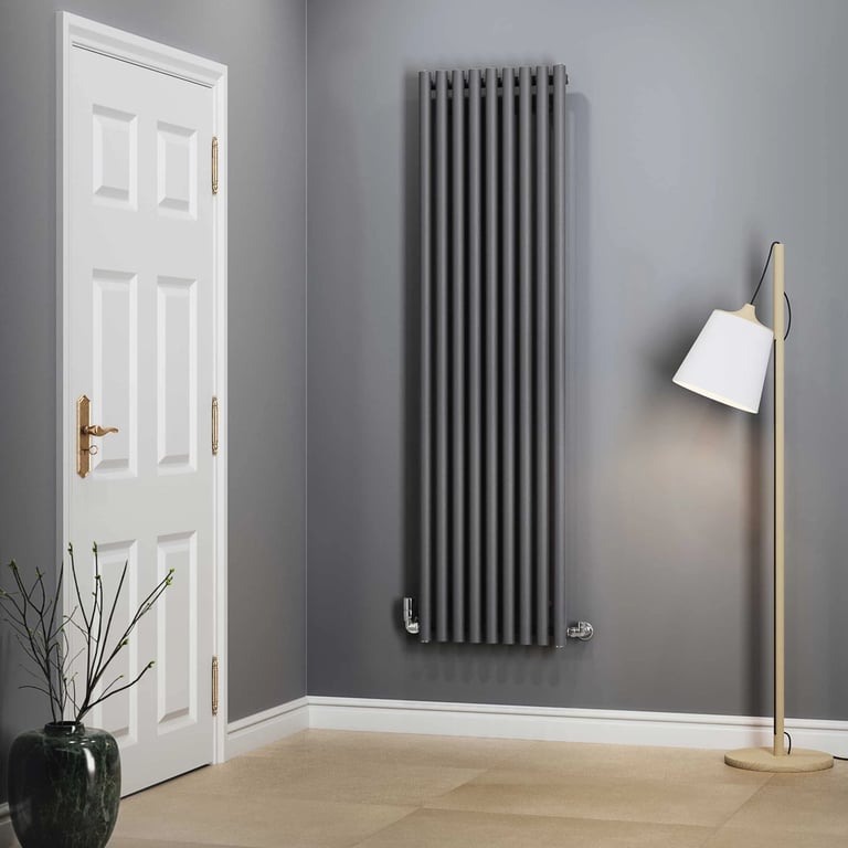Terma Rolo Room Modern Grey Designer Radiator 1800 x 480 mm