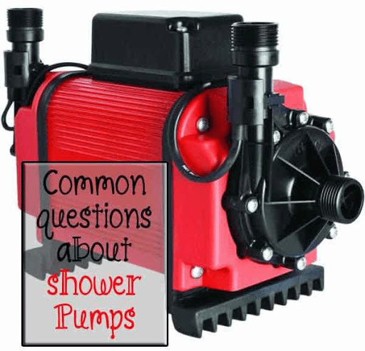 Common Questions About Shower Pumps