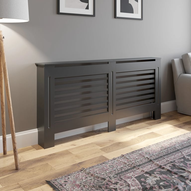 Grey Radiator Covers - Plumbworld