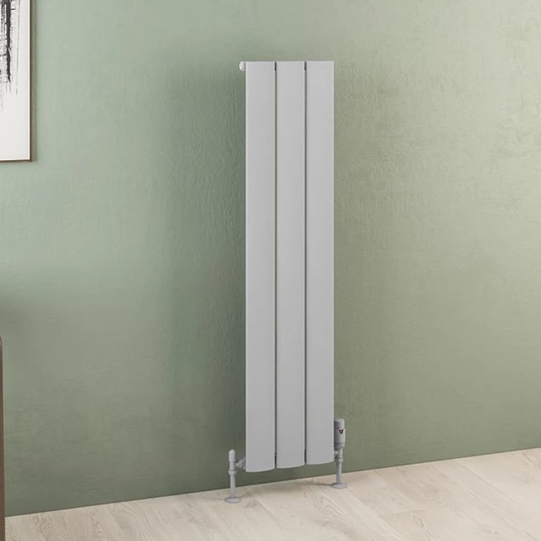 Solaro Malmesbury Single Panel 1200 x 280mm Vertical Designer Aluminium ...