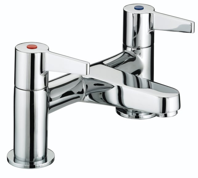 Bristan Design Utility Bath Mixer Tap - Chrome
