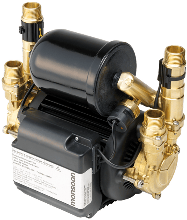 Stuart Turner Monsoon Twin Impeller Universal Shower Pump 4.0 Bar