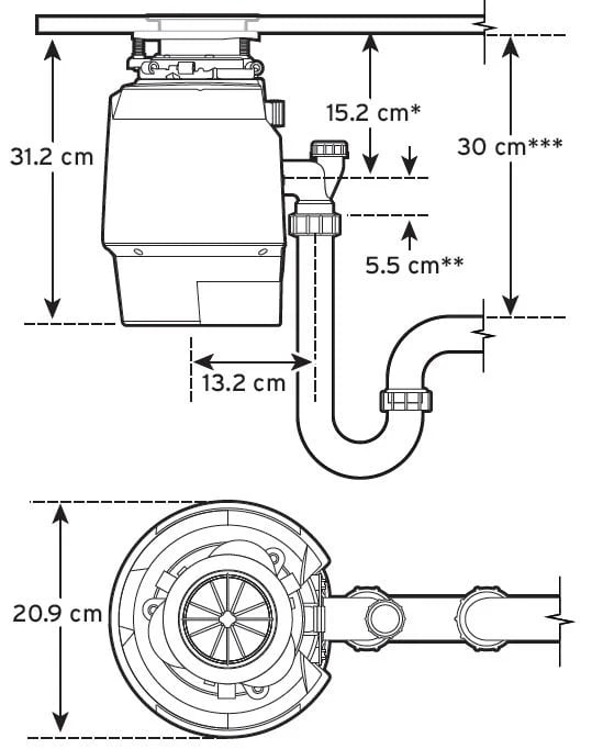 Insinkerator Premium 700 EC Food Waste Disposal Unit 80374