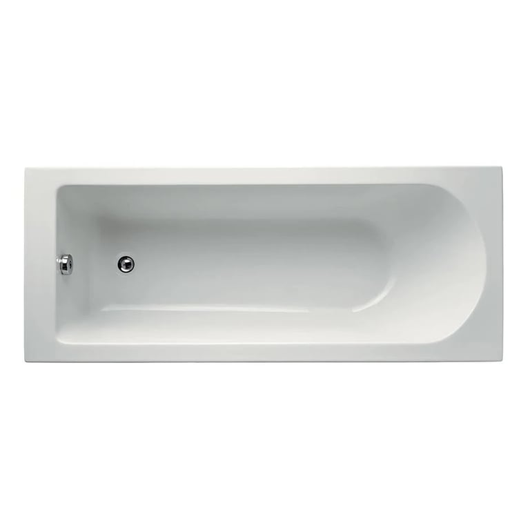 Ideal Standard Tesi Single Ended Bath 1700 x 700mm with Side & End ...