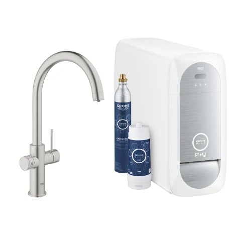 Grohe Blue Home Duo Filtered Kitchen Mixer Tap & Tank - 31455DC0