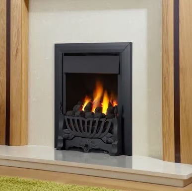 Flavel Kenilworth Plus Gas Fire - Slide Control - Black - FKPC26SN