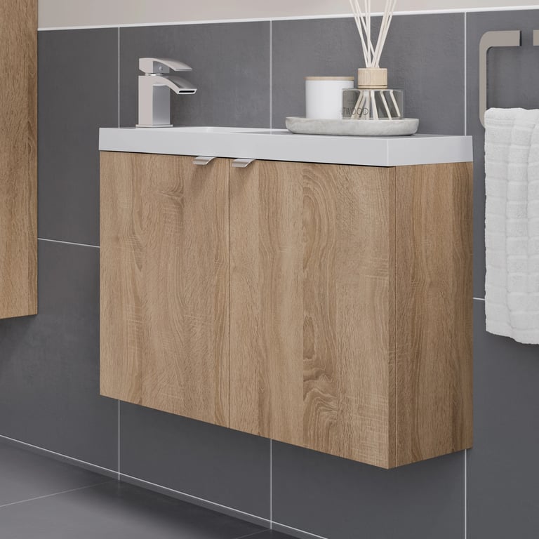 Slimline Vanity Units - Plumbworld